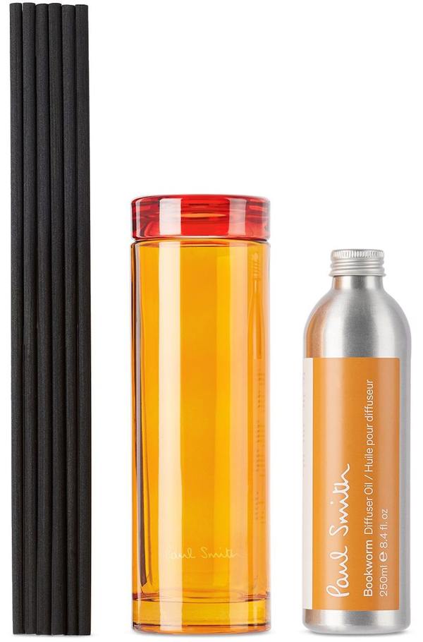 PAUL SMITH Bookworm Diffuser Set, 250 mL - Orange | Garmentory