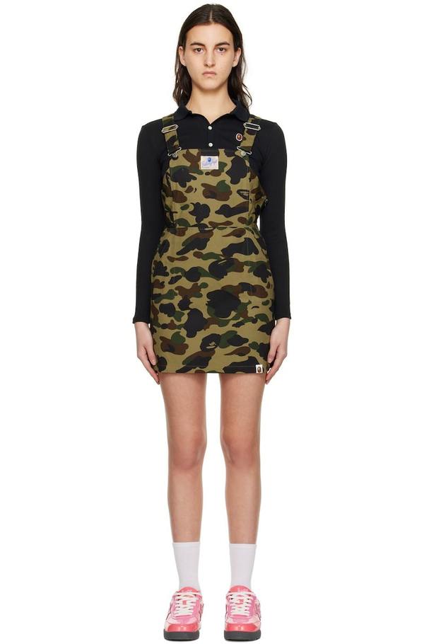 Bape Jumper Minidress - Green | Garmentory