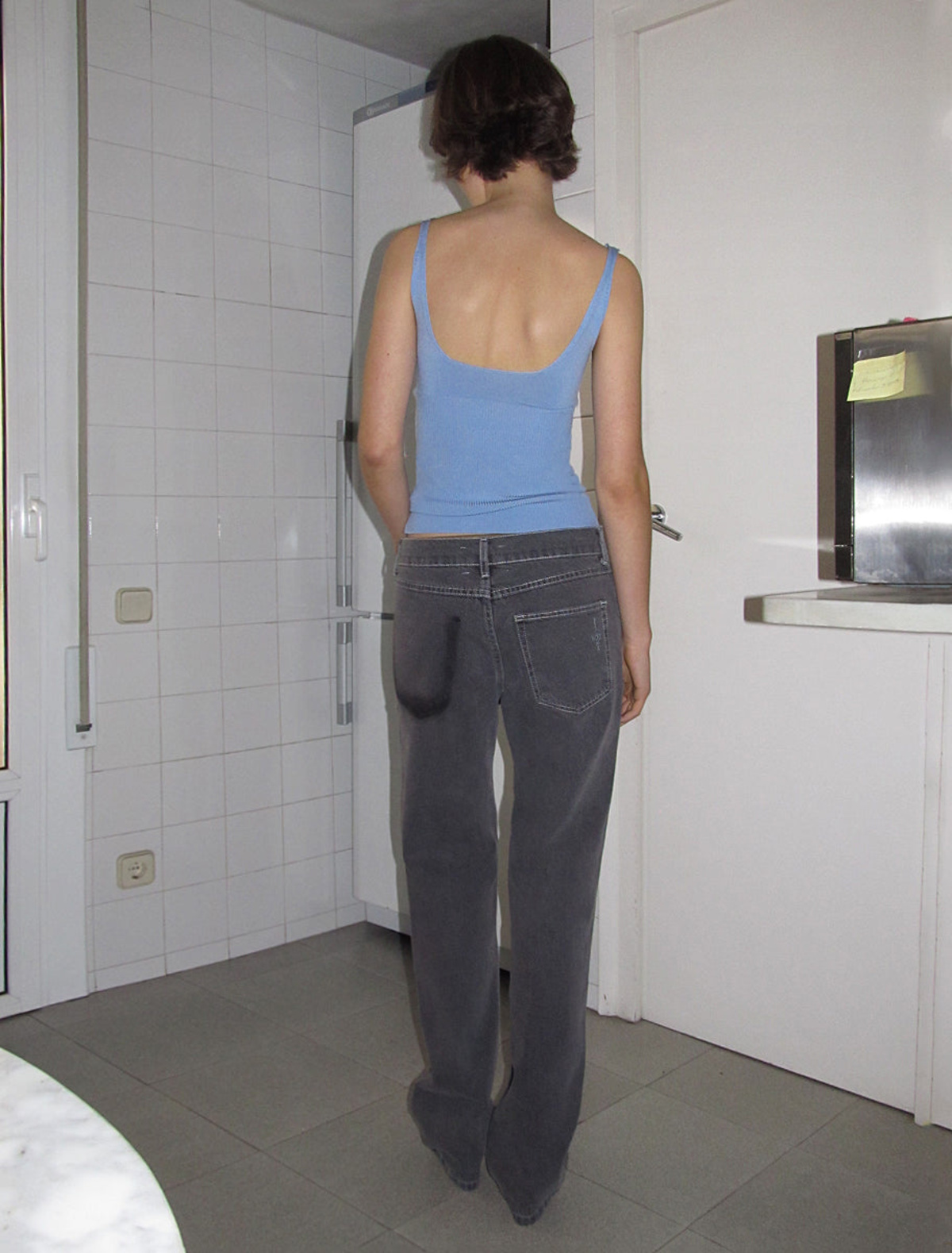 Paloma Wool Che Knitted Rib Top - Light Blue | Garmentory