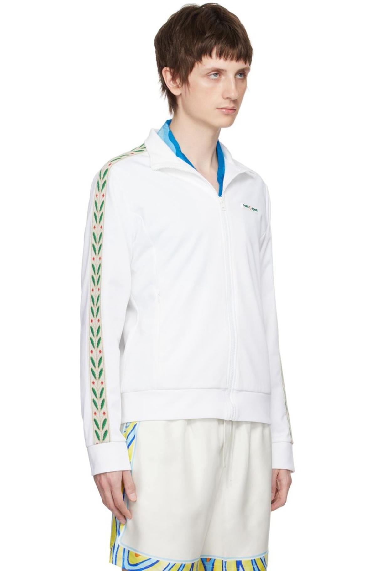 Casablanca Casa Jacket - White | Garmentory