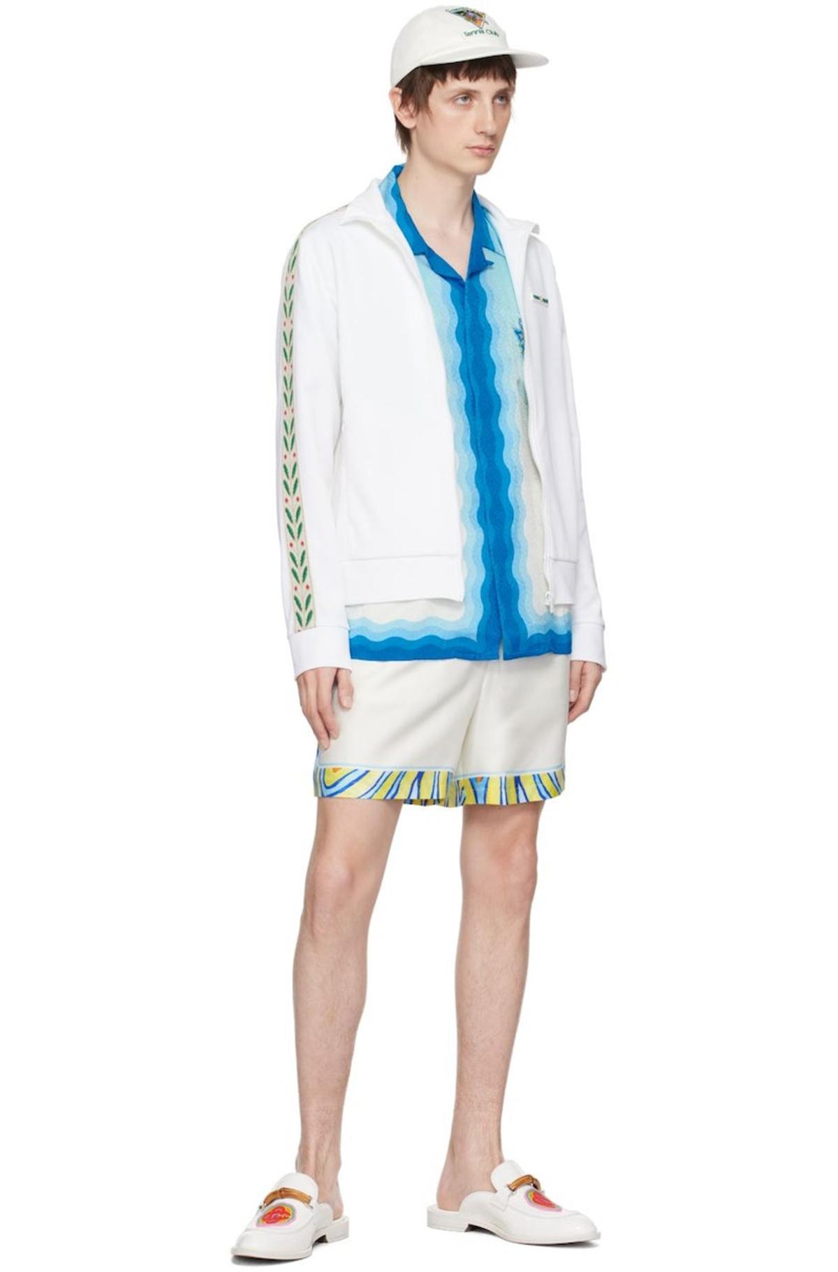 Casablanca Casa Jacket - White | Garmentory