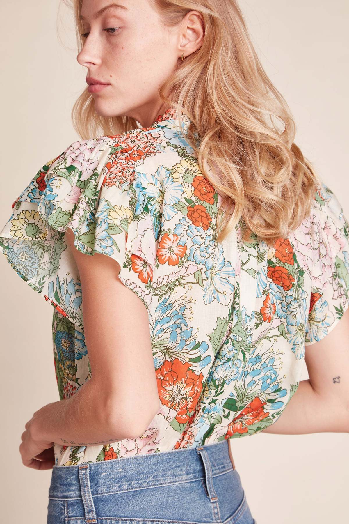 Trovata Clover Blouse - Vintage Courtyard | Garmentory