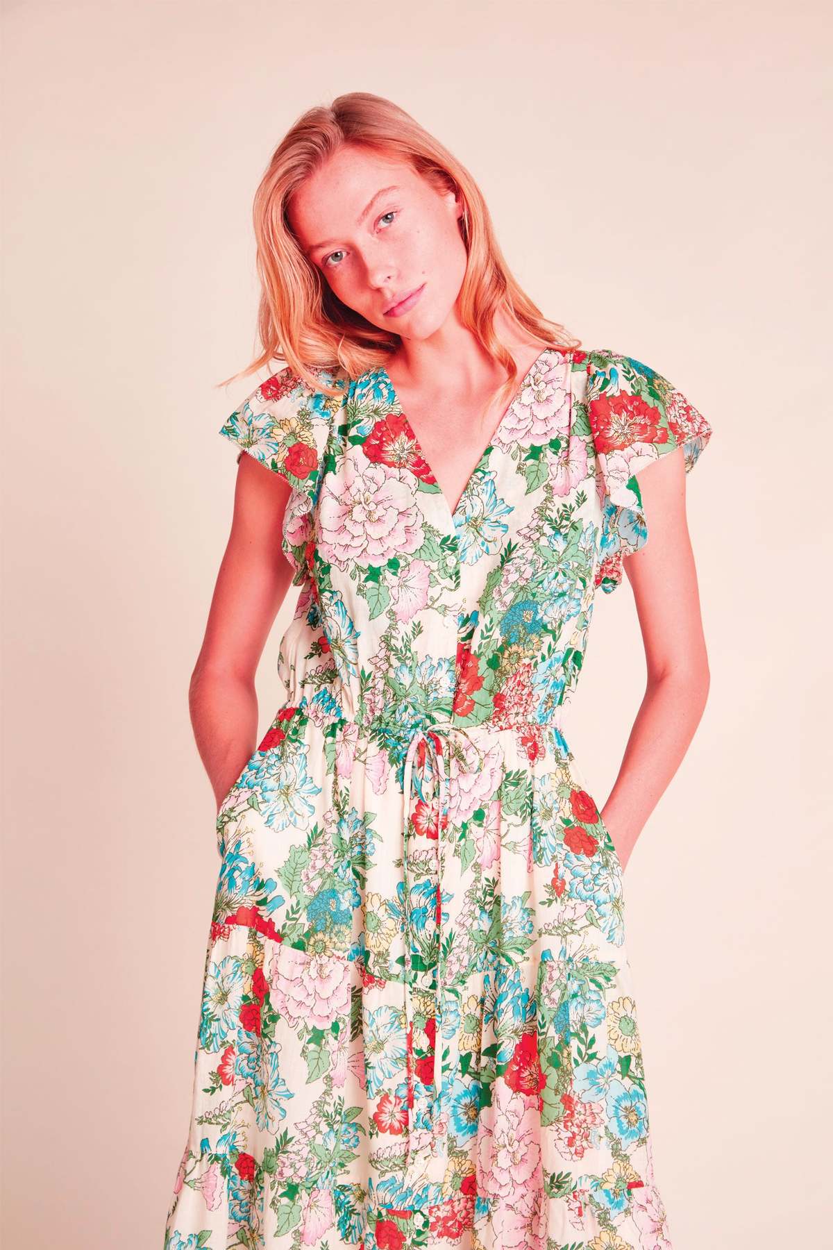 Trovata Kristi Dress - Vintage Courtyard | Garmentory