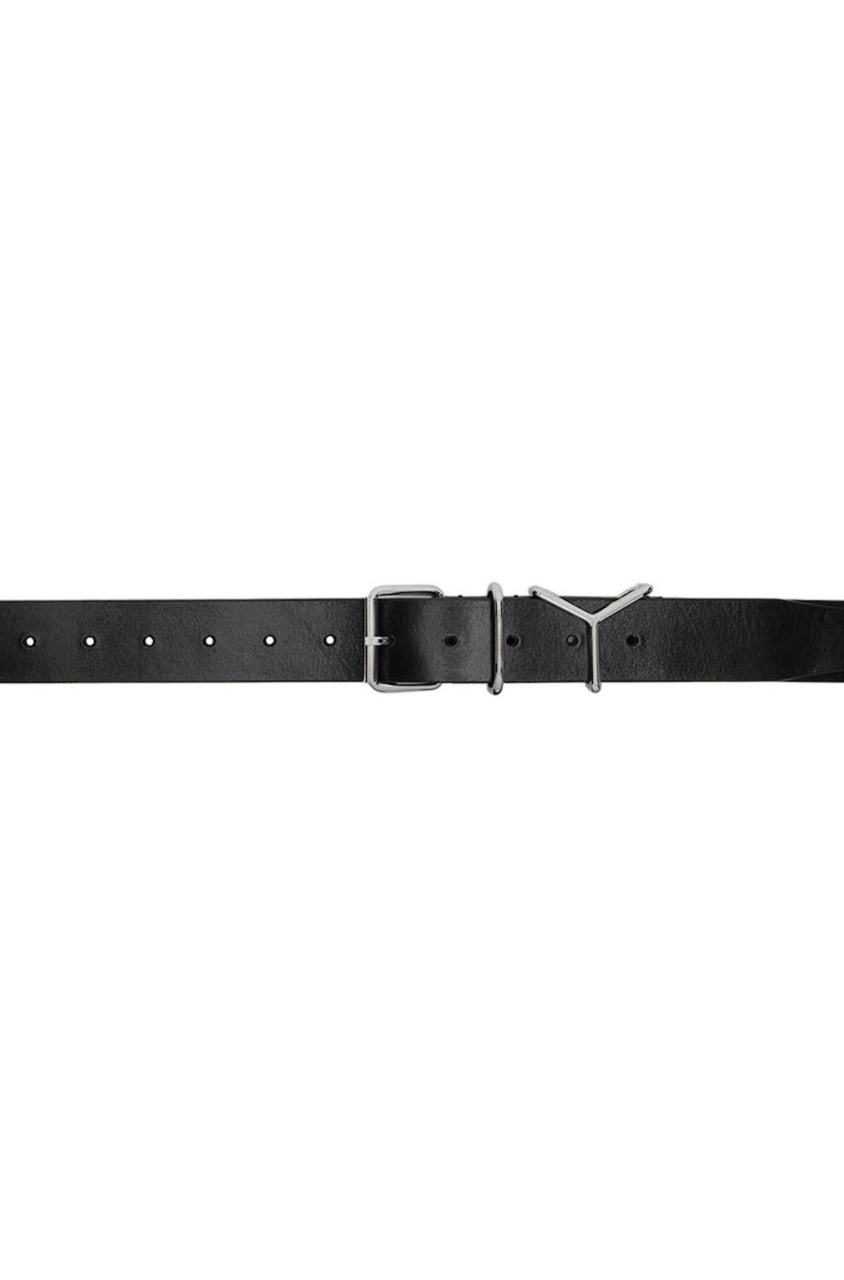 Y/Project Classic Y Belt - Black | Garmentory