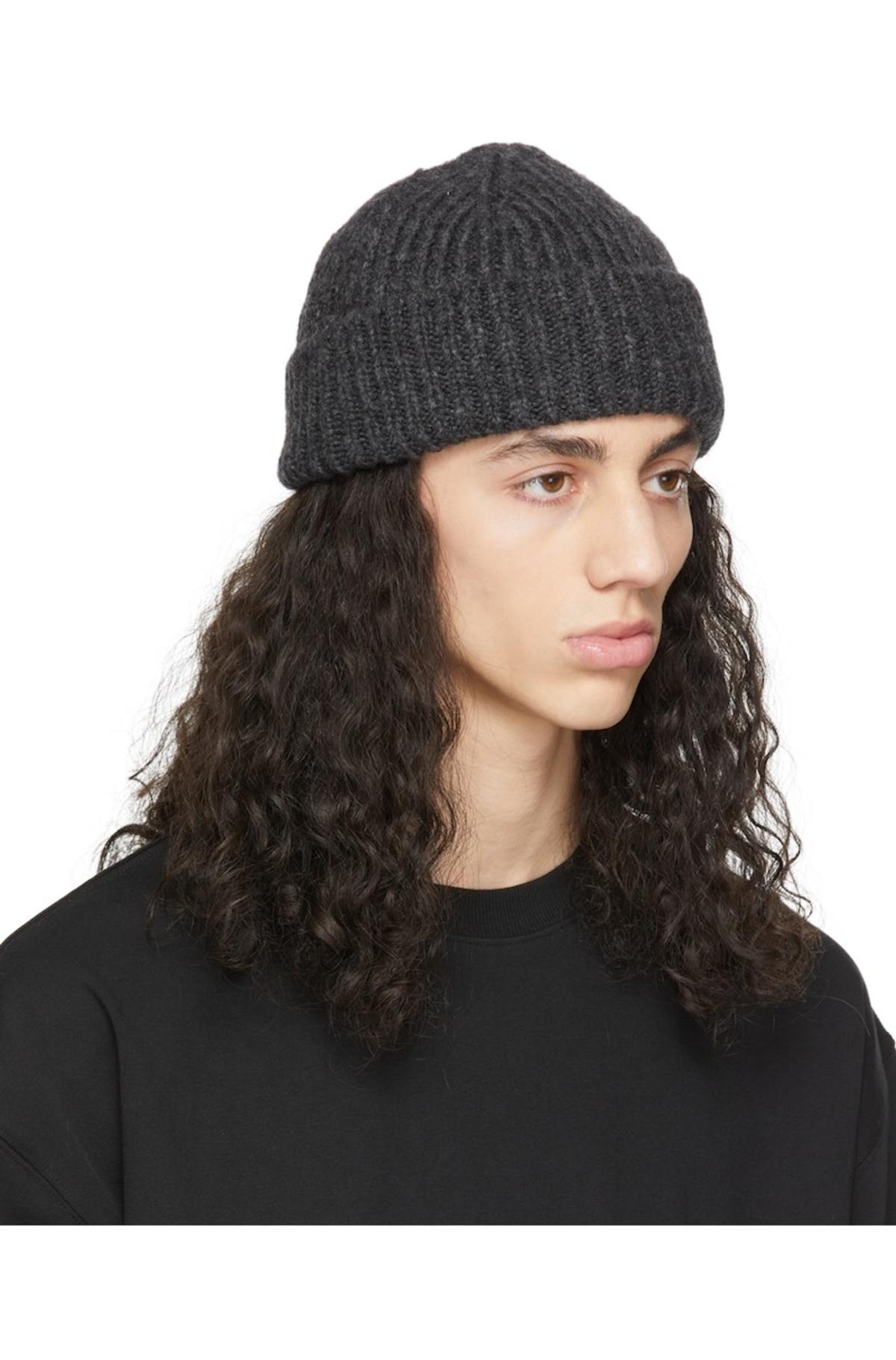 We11done Logo Metal Beanie - Black | Garmentory