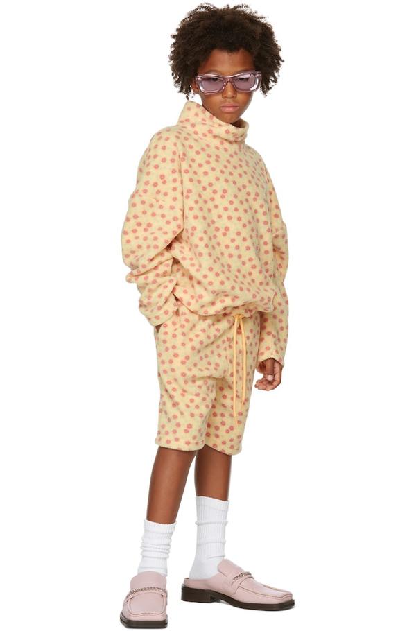 Kids Martine Rose SSENSE Exclusive Fleece Bongo Batwing Pullover ...