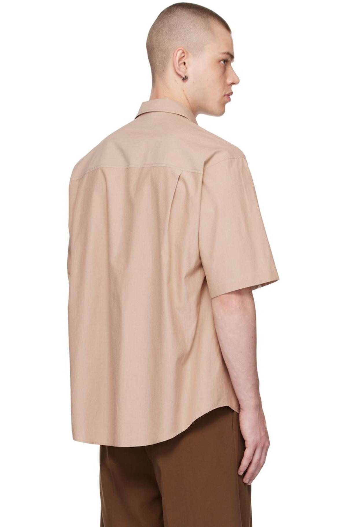AURALEE Beige Oversized Shirt