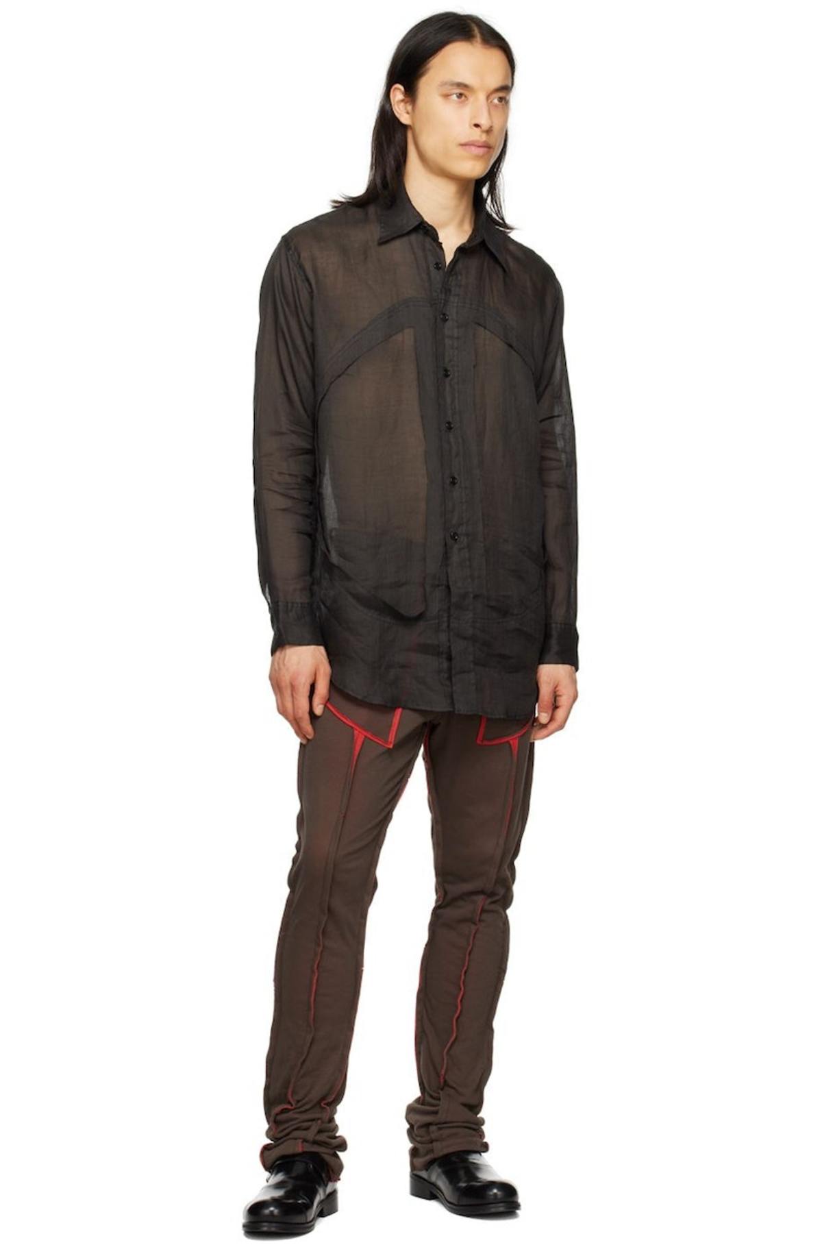 Edward Cuming Lung Window Shirt - Black | Garmentory