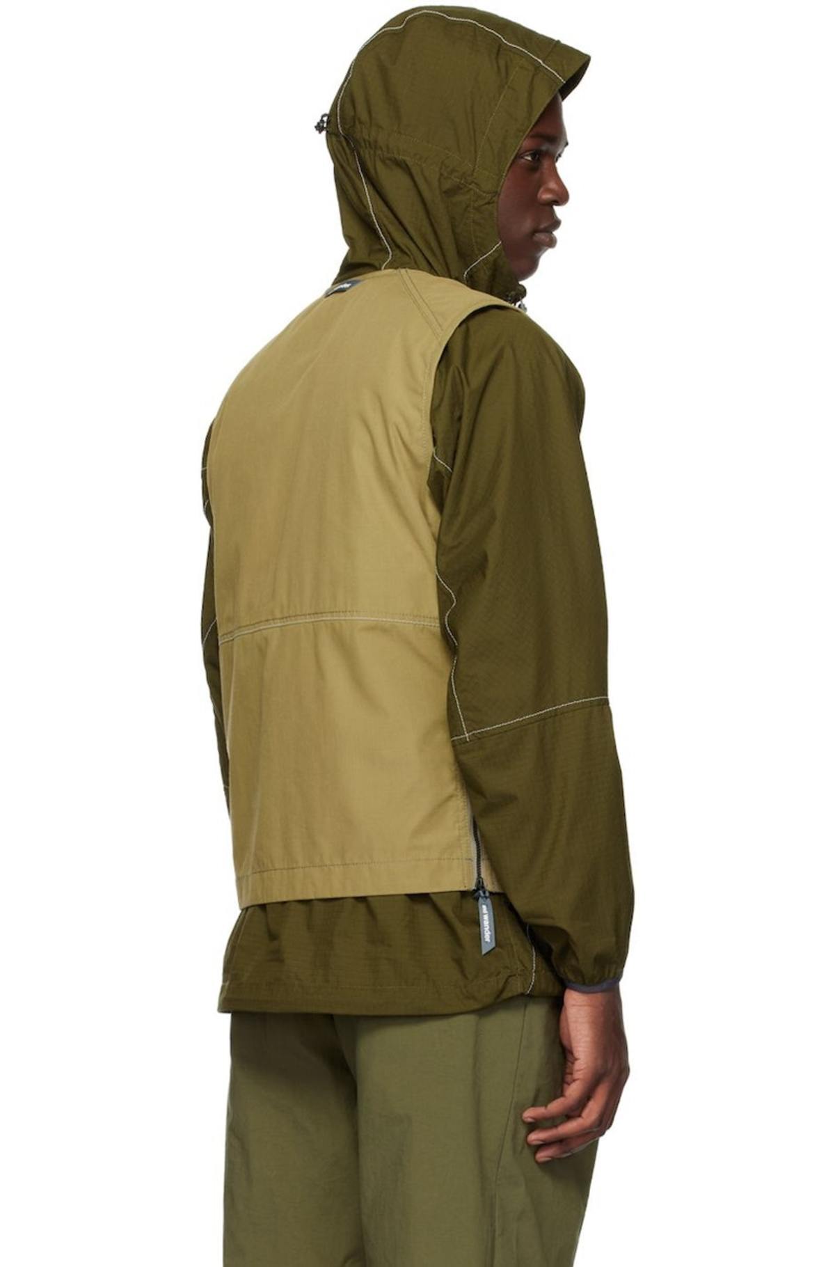 and wander Tough Vest - Beige | Garmentory