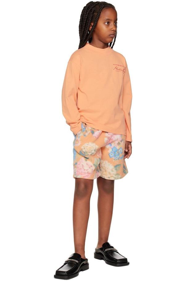 Kids Martine Rose SSENSE Exclusive Shorts - Orange | Garmentory
