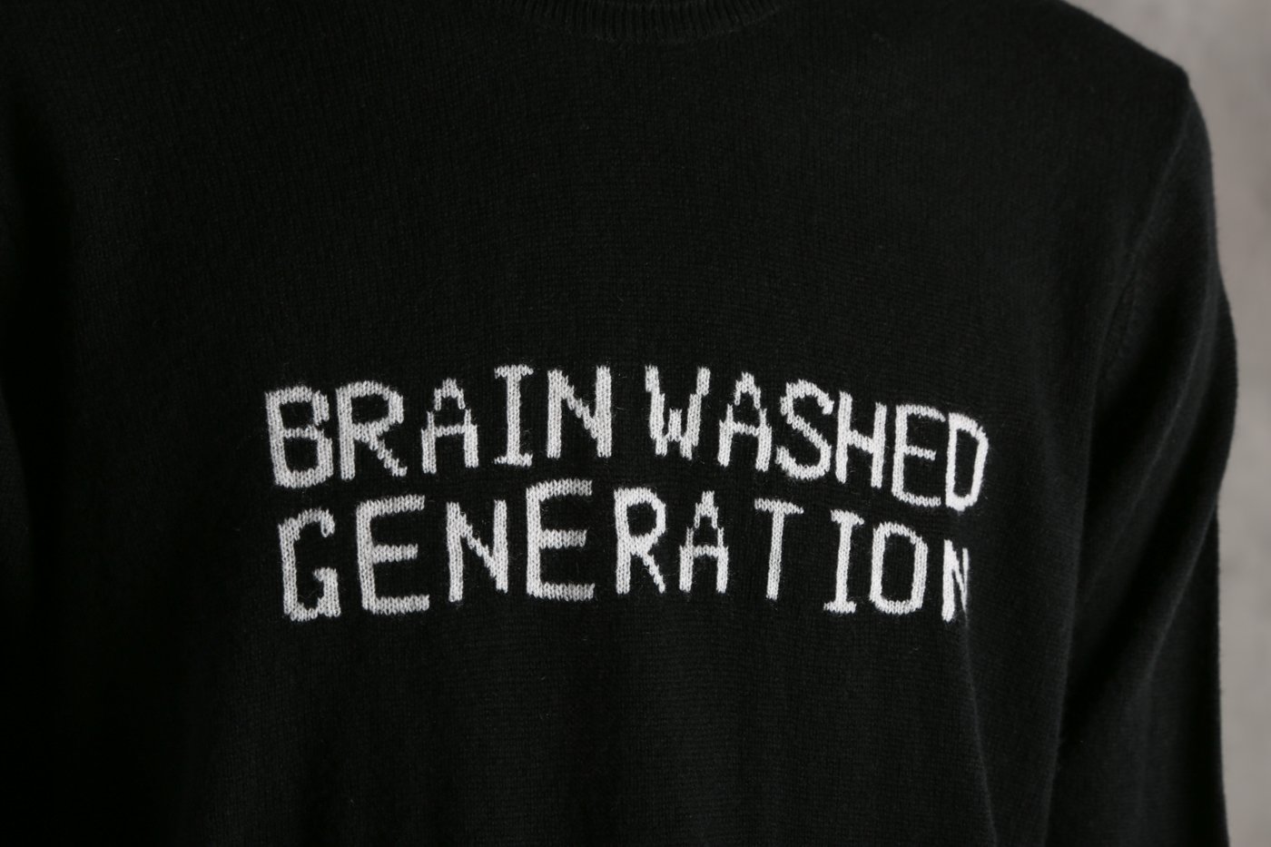 Undercover Brainwashed Generation Sweater - Black | Garmentory
