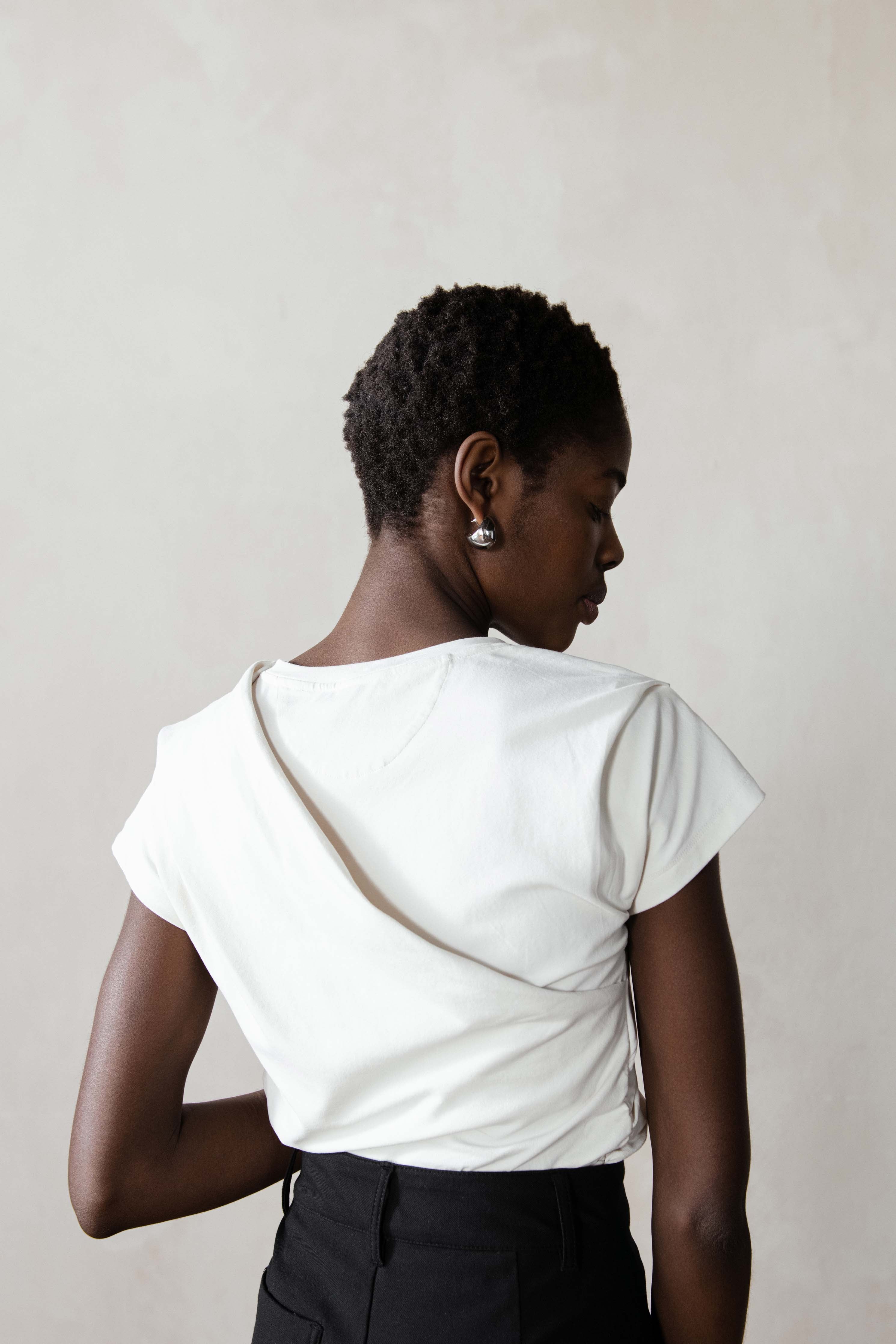 Maria Stanley NORA TOP - Bone Organic/Earth Dyed | Garmentory