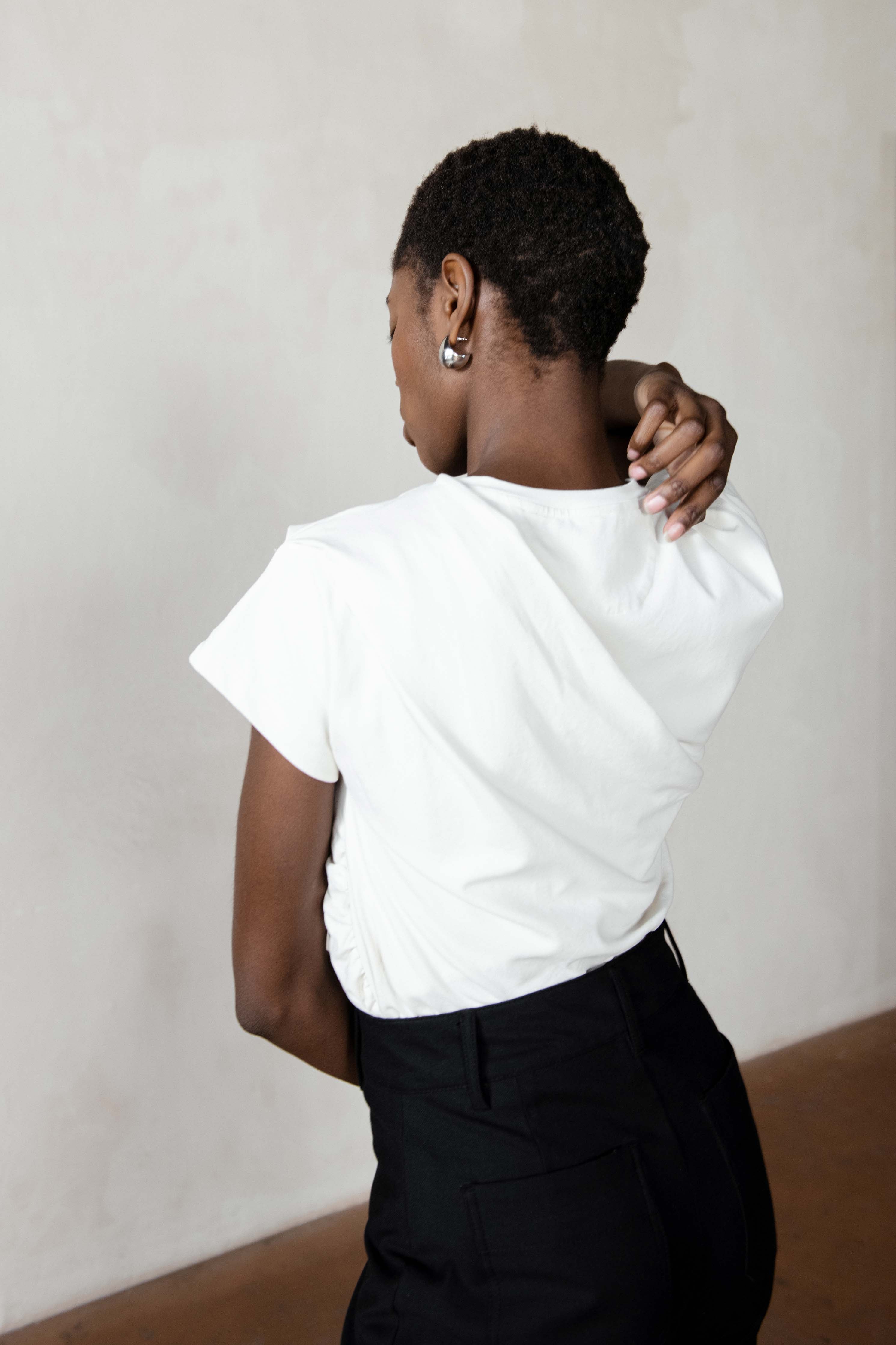 Maria Stanley NORA TOP - Bone Organic/Earth Dyed | Garmentory