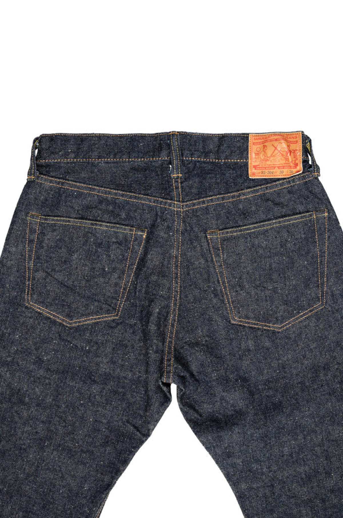 Samurai Jeans 47 REGULAR STRAIGHT MODEL ONE WASH Jeans - Navy | Garmentory