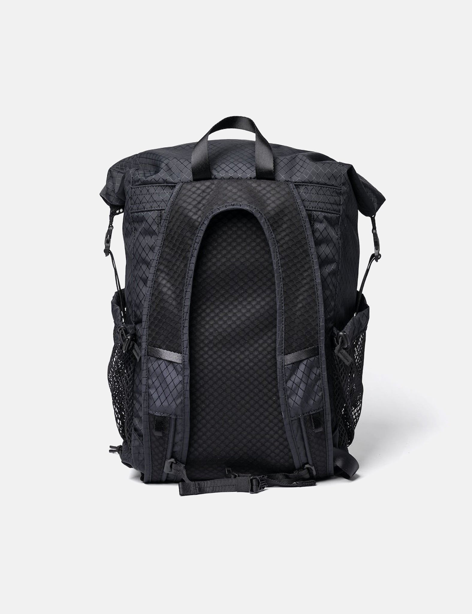 Sandqvist Nils Recycled Rolltop Backpack - Black | Garmentory