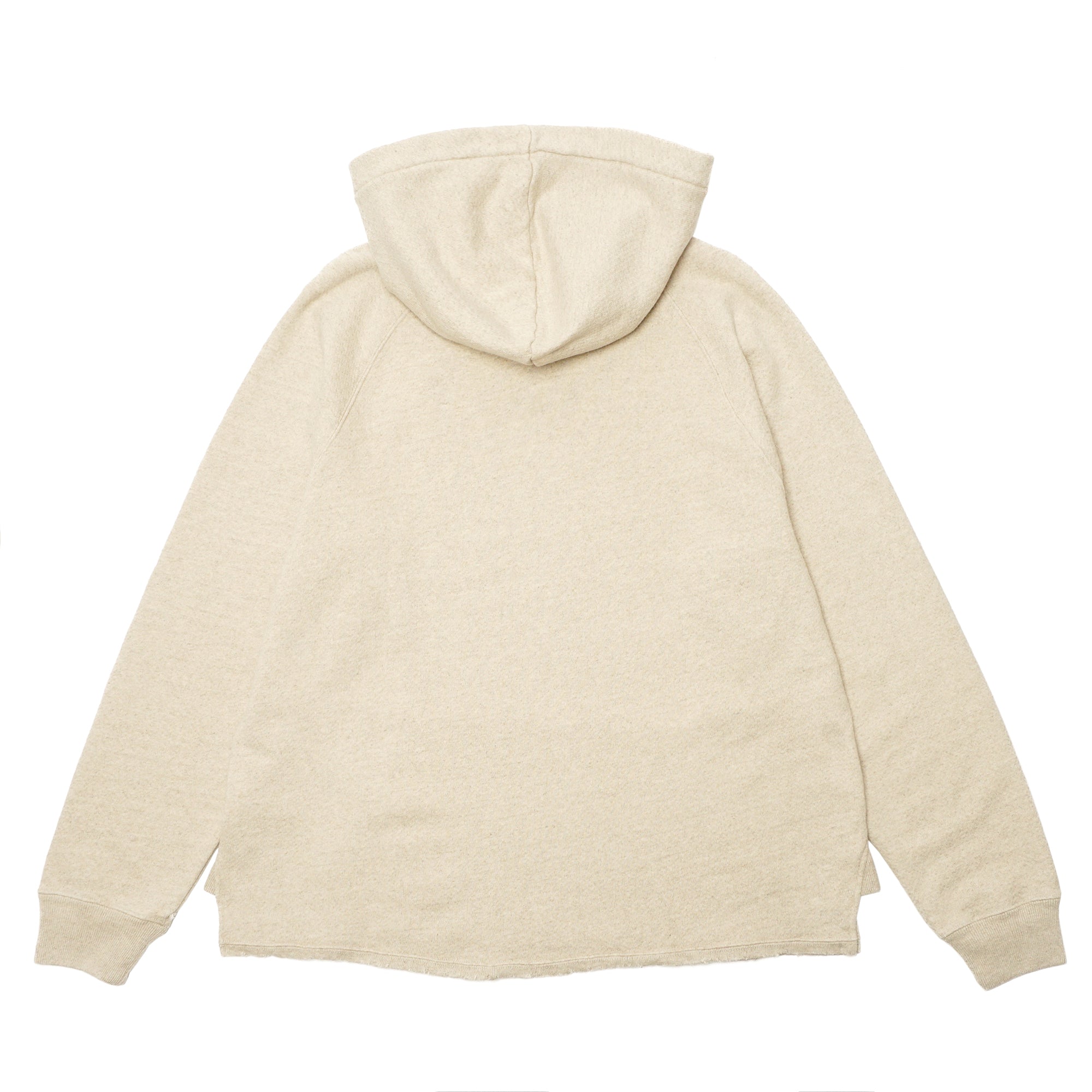 Our Legacy Loopback Cotton Linen Slash Hood - Oat | Garmentory