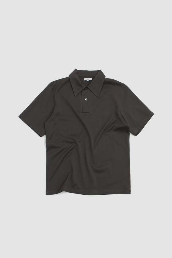 Lady White Co. Richmond Polo - Pewter | Garmentory