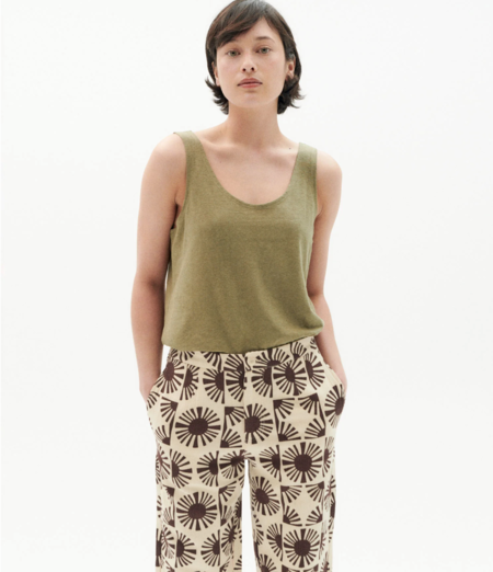 Thinking Mu Turkana Tank - Green | Garmentory