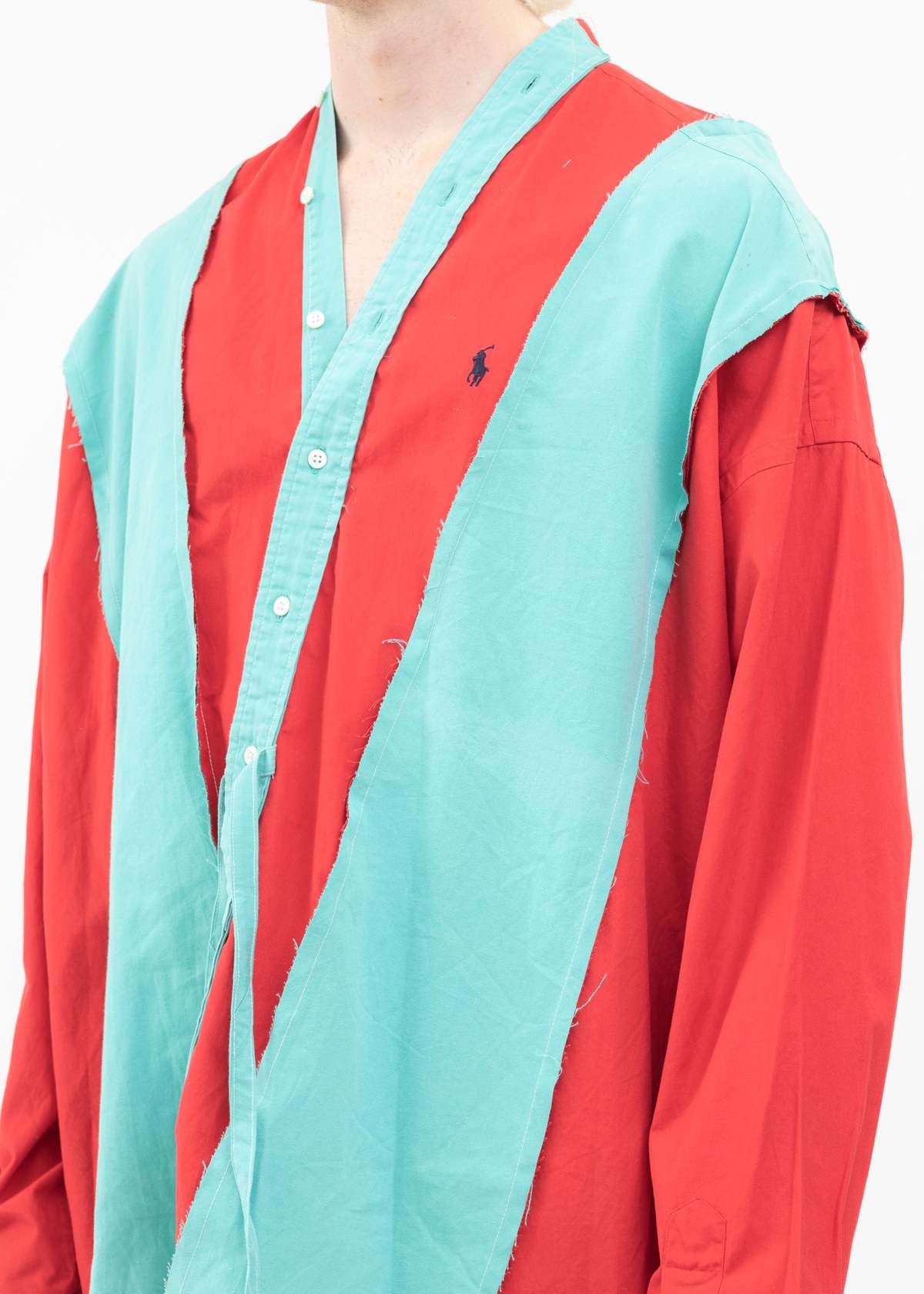DISCOVERED Color Docking Wide RL Samue Shirts - Multi | Garmentory