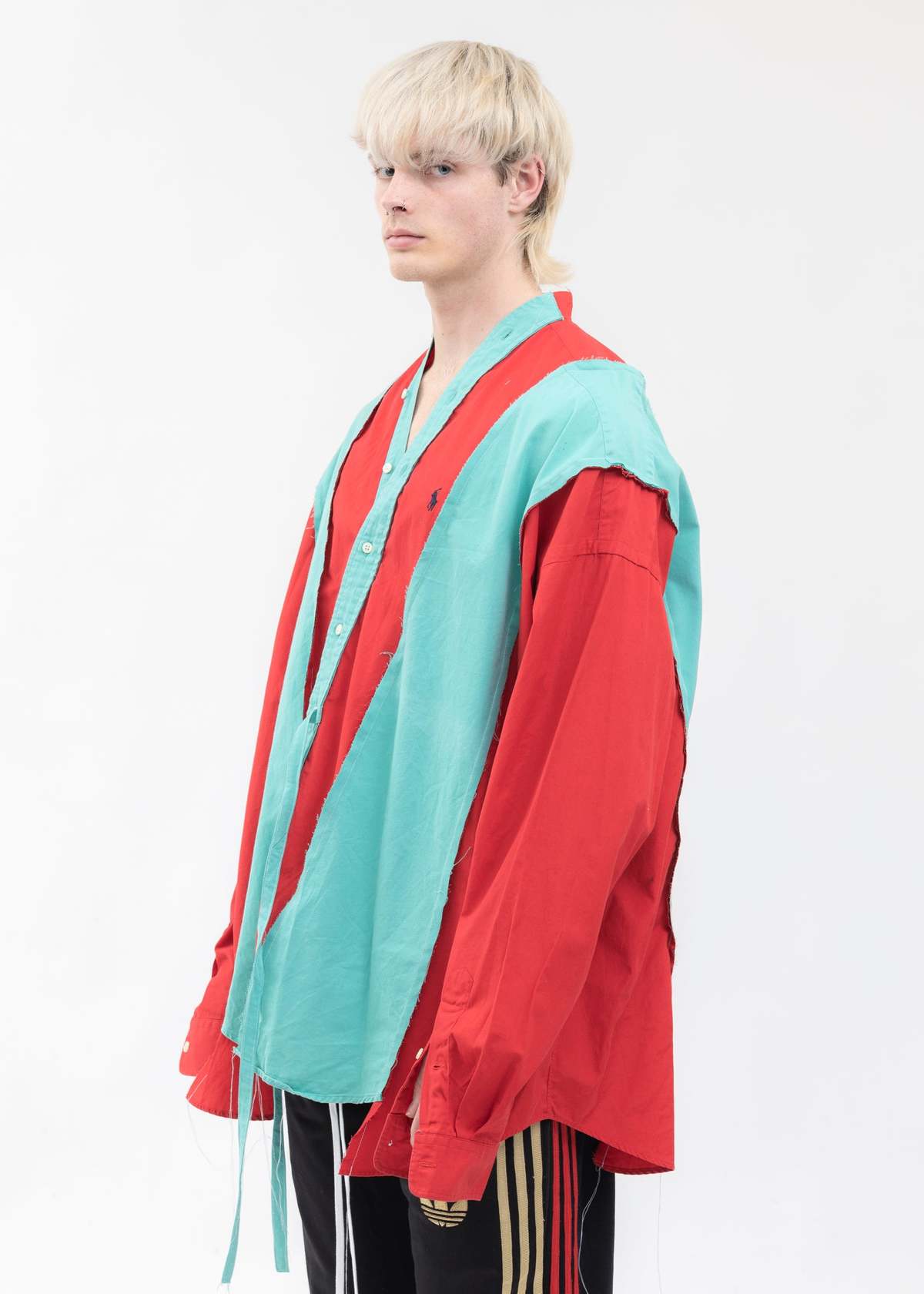 DISCOVERED Color Docking Wide RL Samue Shirts - Multi | Garmentory