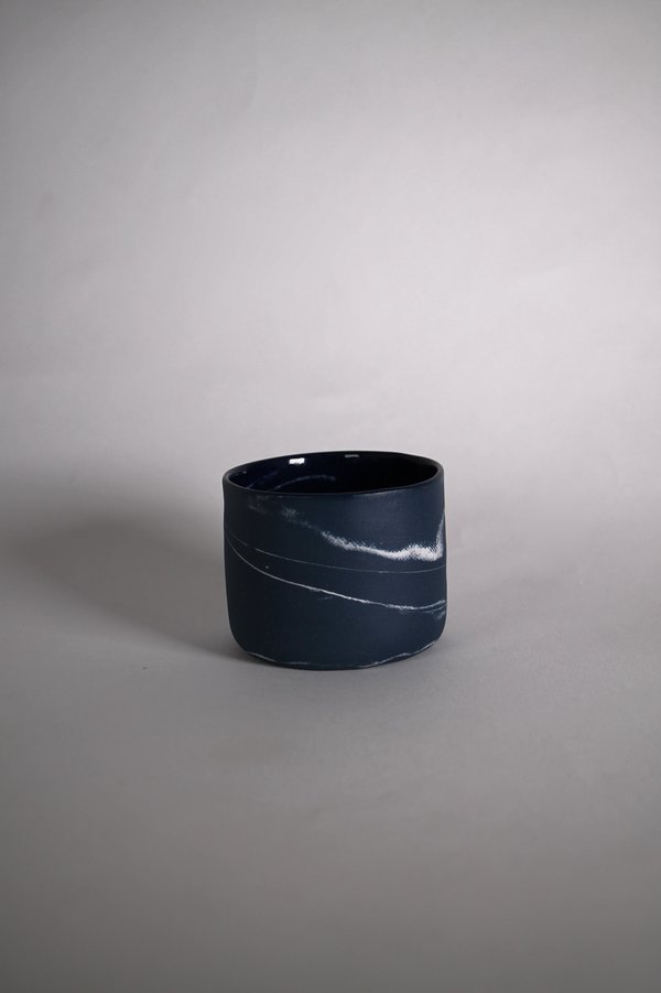 Risa Nishimori Coloured Cup - Blue Marble | Garmentory