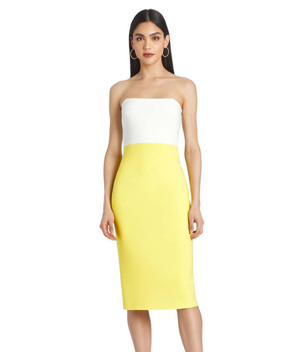 Amanda Uprichard Arie Dress - Zest | Garmentory