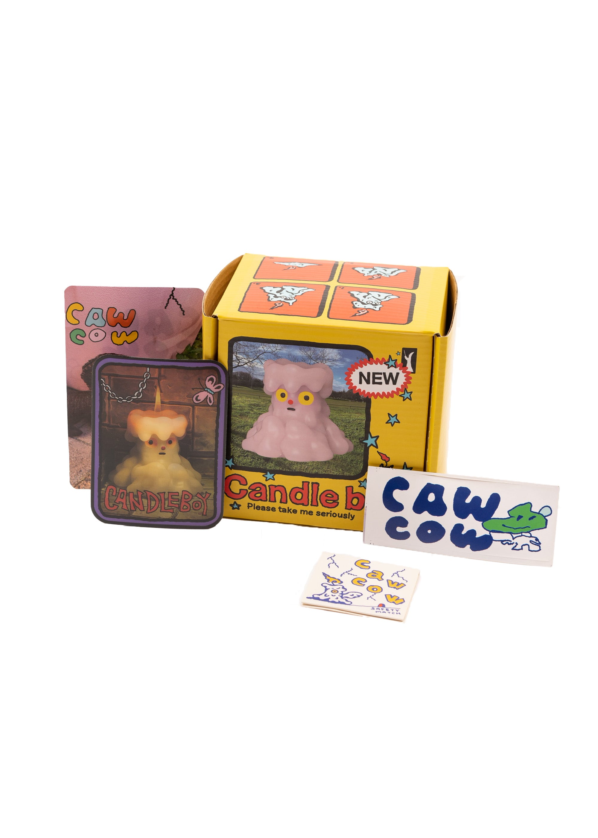 CAWCOW Candle Boy 2 - Pink | Garmentory