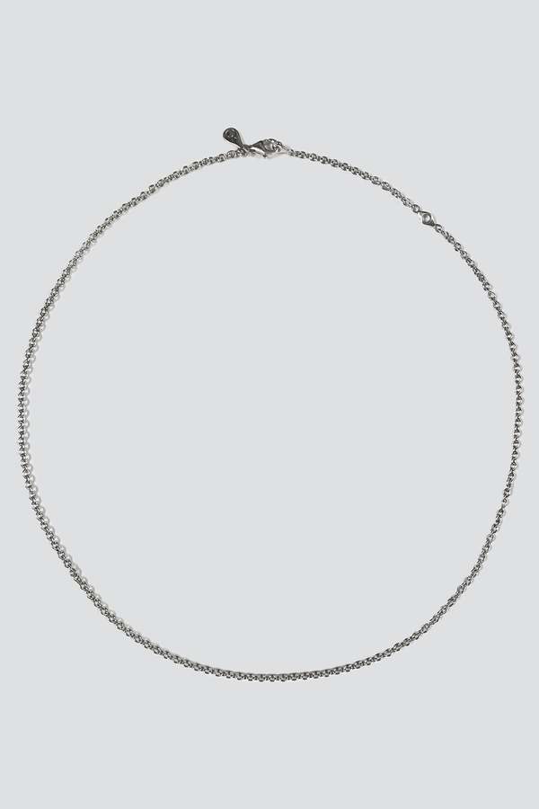 Vintage Sterling Silver Mini Rolo Chain - Silver | Garmentory