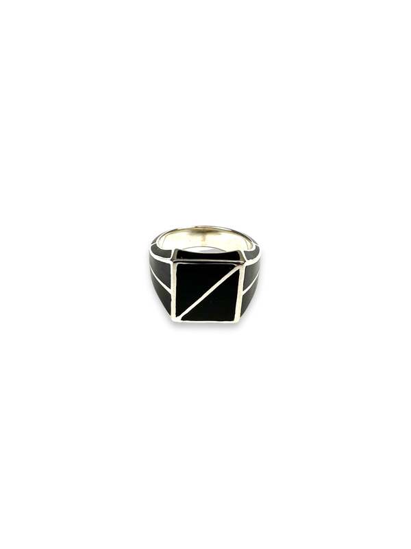 Jason LeCompte FRAMED RING - Silver | Garmentory