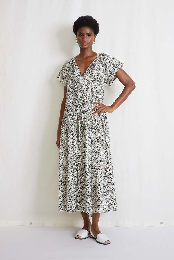 Apiece Apart Trini Maxi Dress - Fauna Black | Garmentory