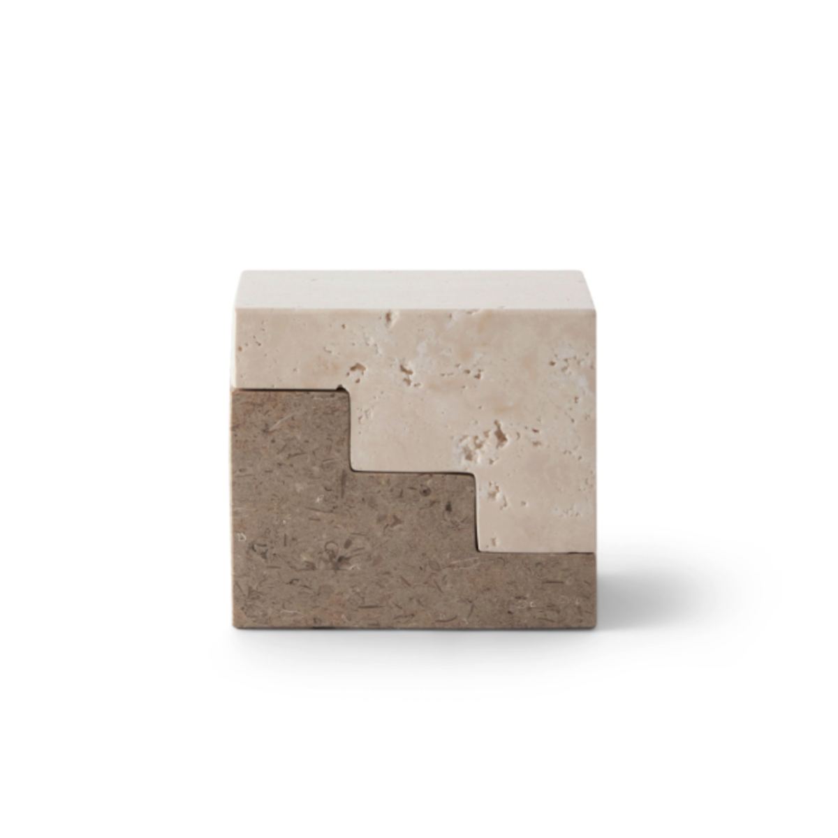 printworks Travertine and Limestone Bookend Set | Garmentory