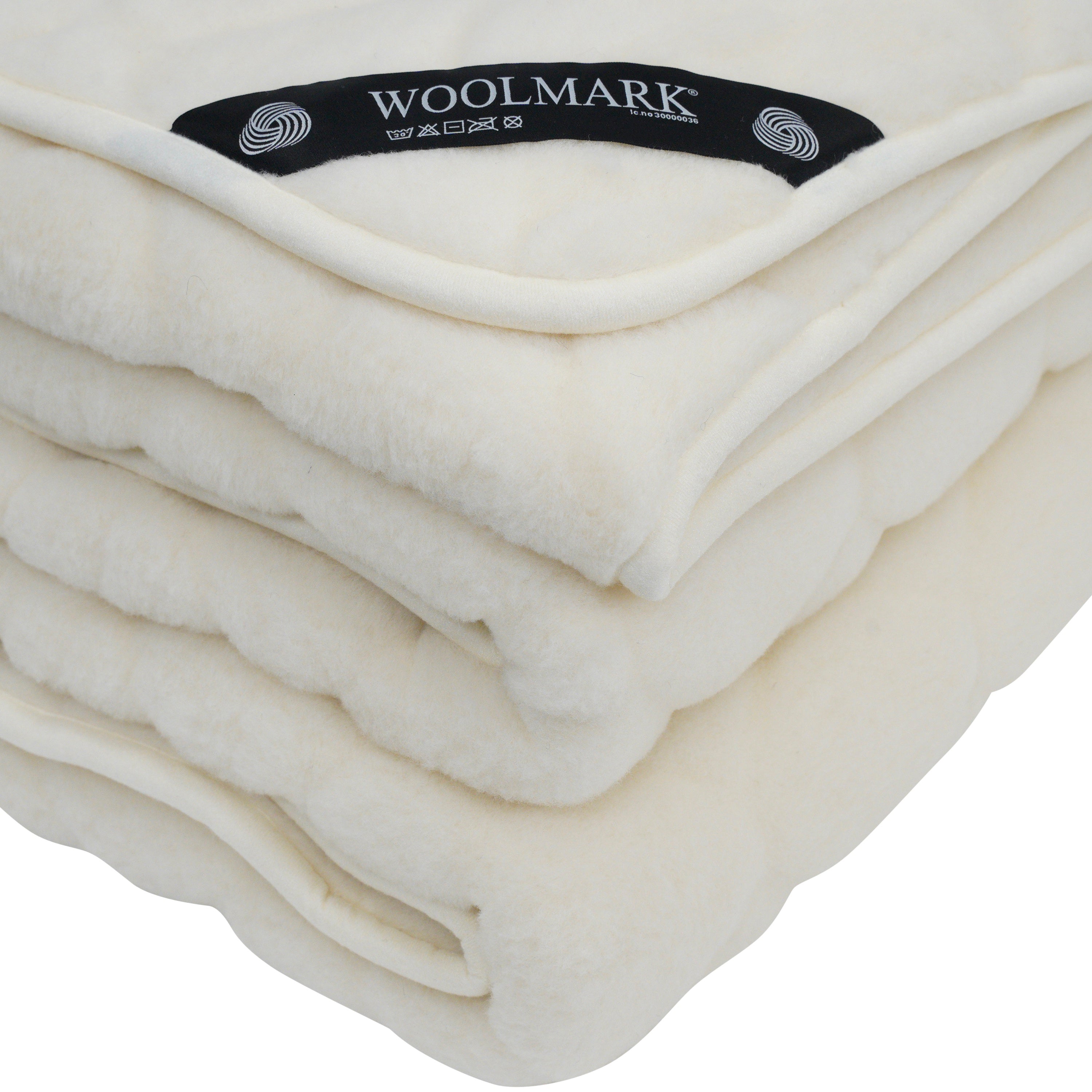 Native Natural Cashmere Wool Quilt - Natural Shapes | Garmentory