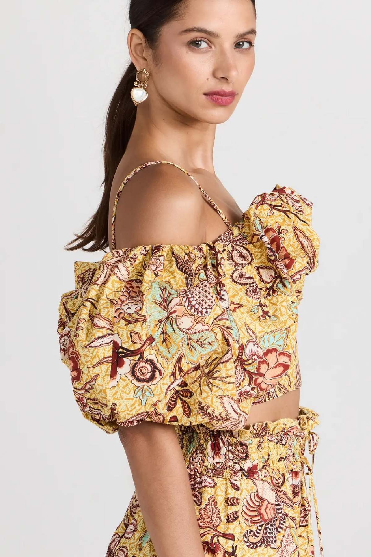 Ulla Johnson Carla Top - Calla Lily | Garmentory