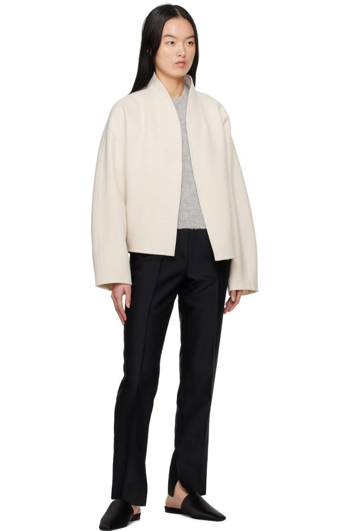 House of Dagmar Doubl Jacket - Panna | Garmentory