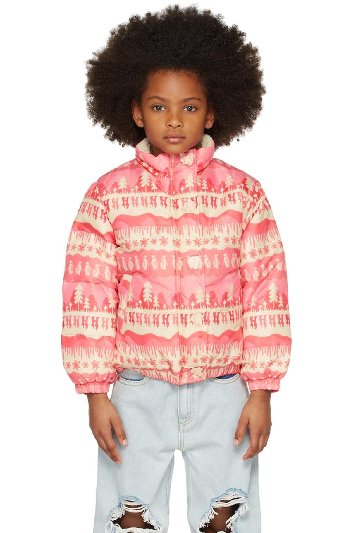 Kids HELMSTEDT SSENSE Exclusive Maisema Jacket - Pink | Garmentory