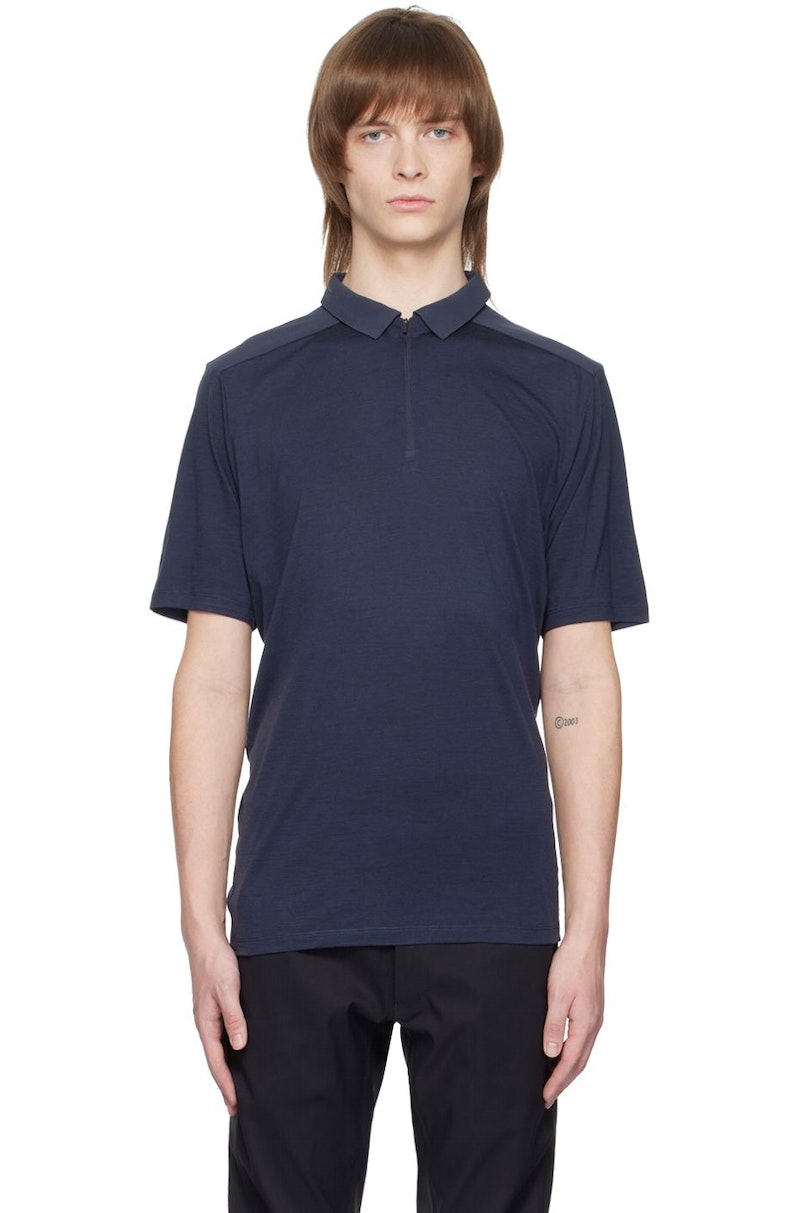VEILANCE Frame Polo - Black Sapphire | Garmentory
