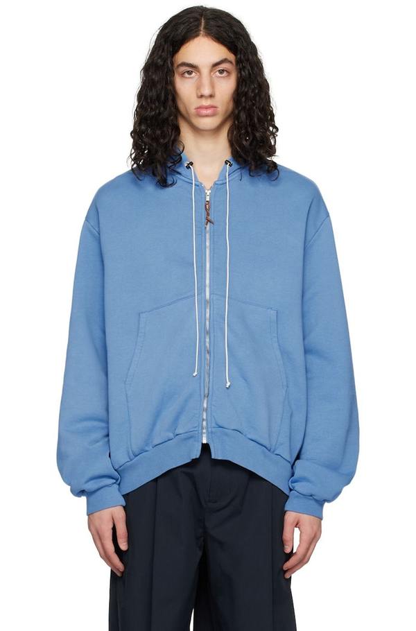 Camiel Fortgens Zip Hoodie - Blue | Garmentory