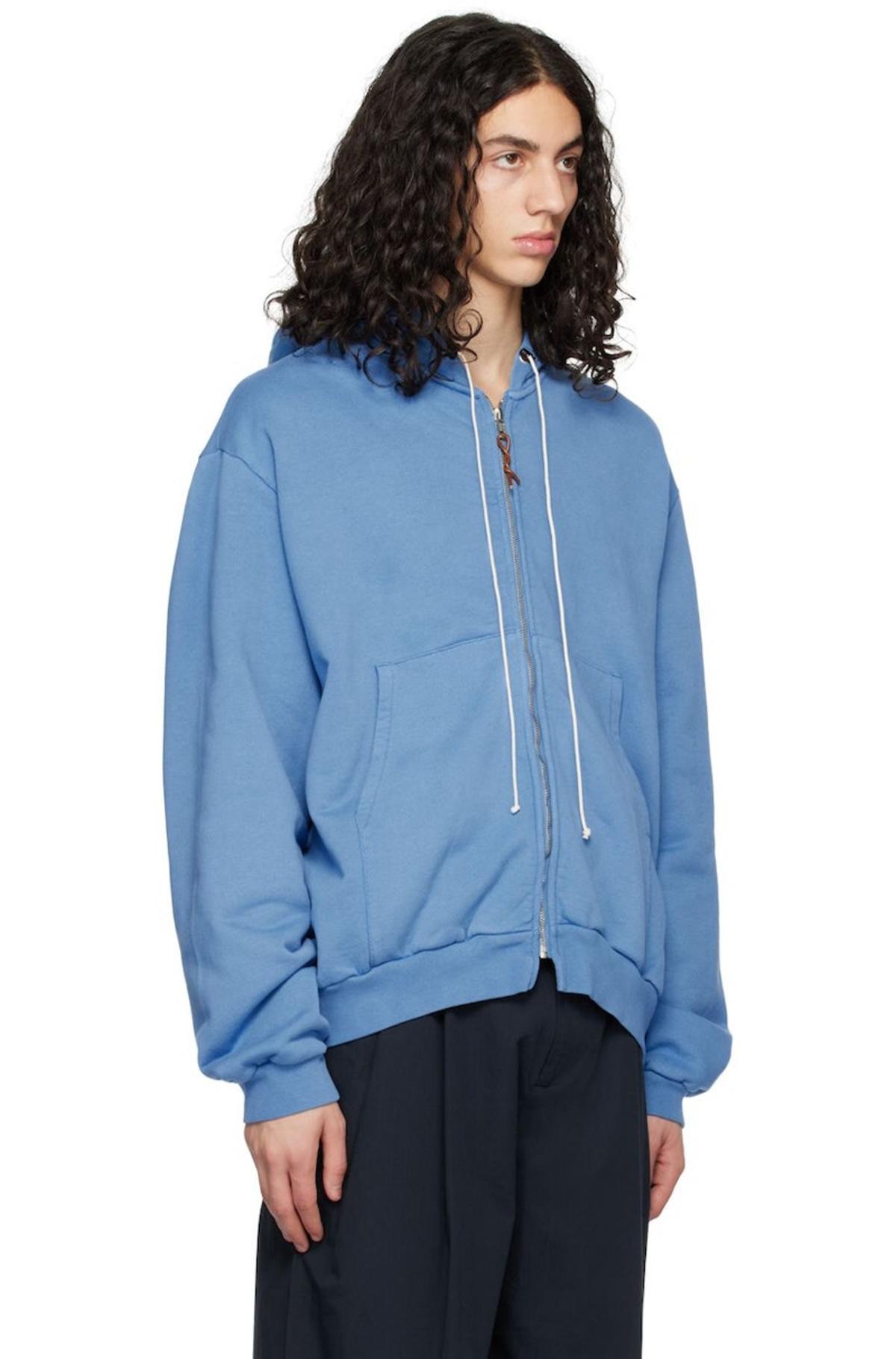 Camiel Fortgens Zip Hoodie - Blue | Garmentory