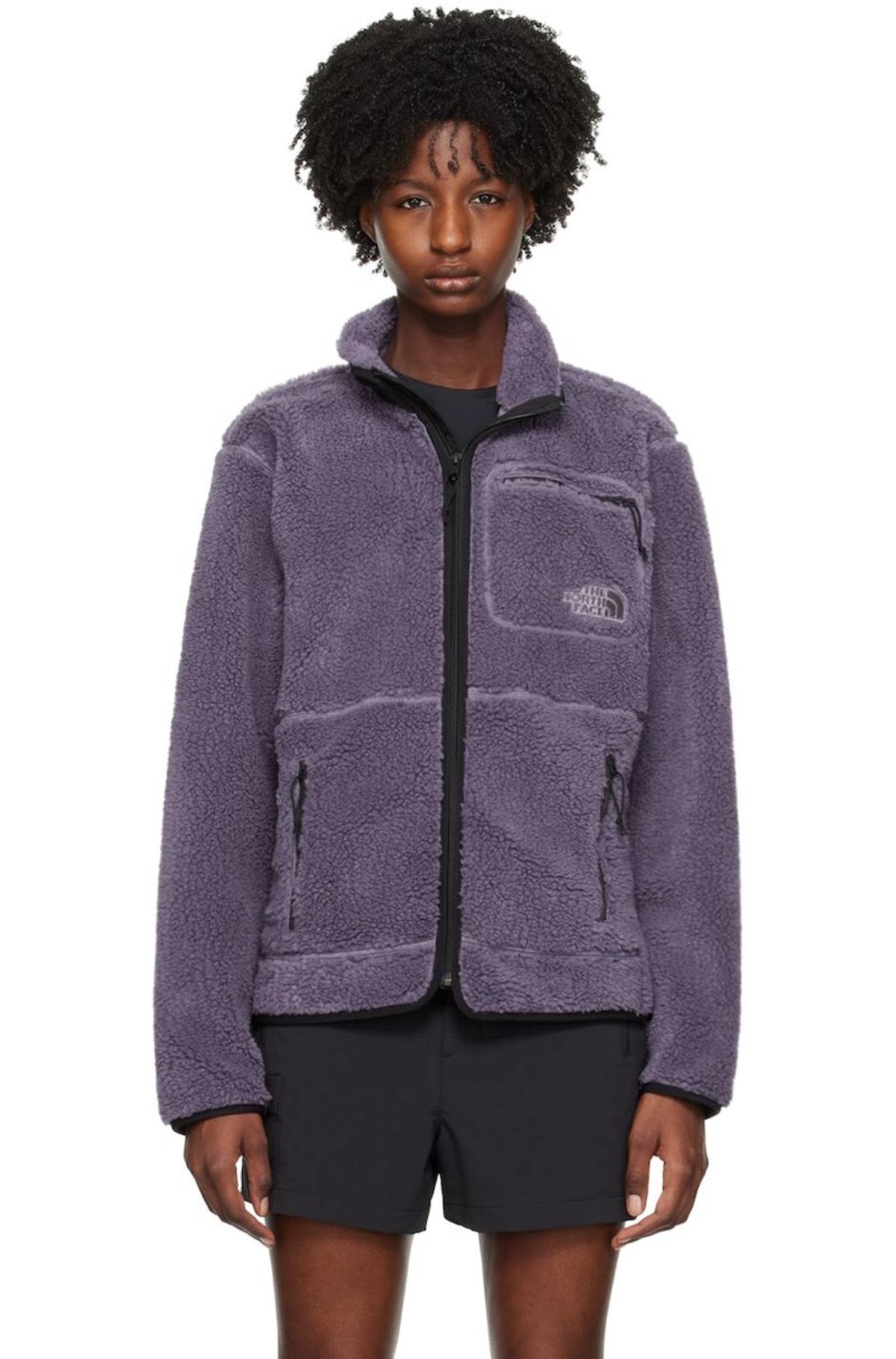 THE NORTH FACE Purple Extreme Pile Jacket - Lunar slate | Garmentory
