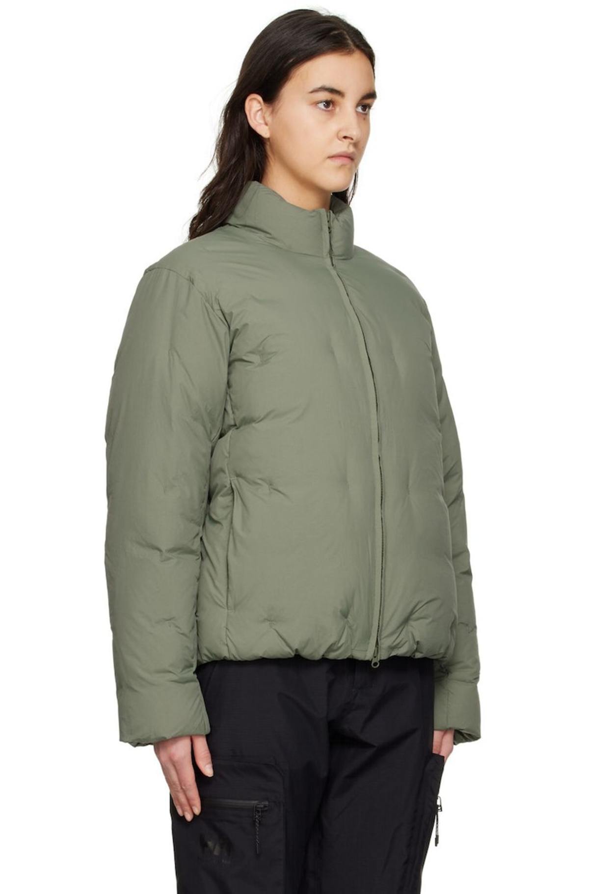 POST ARCHIVE FACTION (PAF) Right Down Jacket - Olive Green | Garmentory