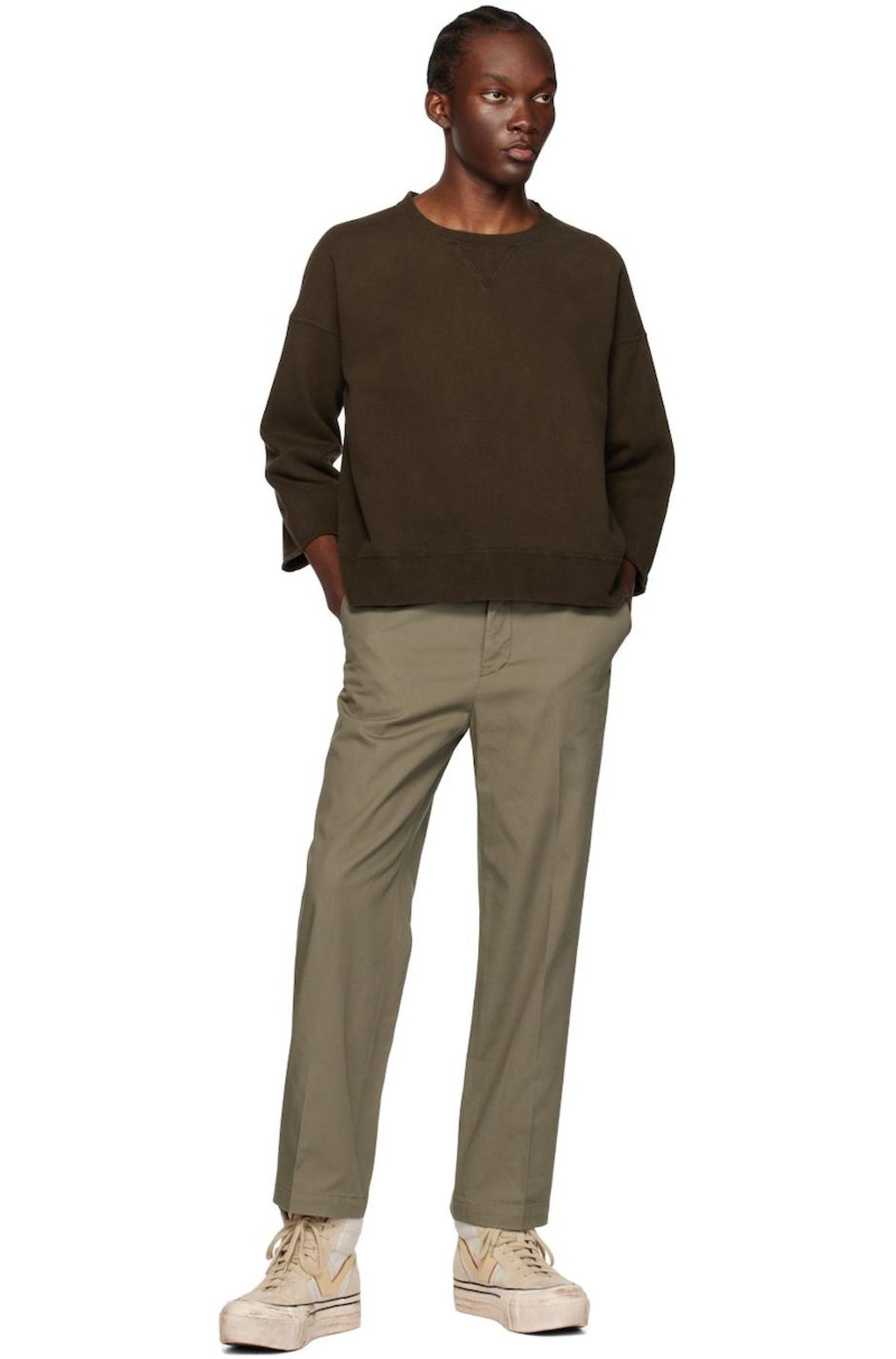 Visvim Field Chino Trousers - Gray | Garmentory