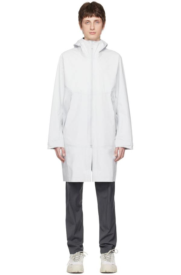 VEILANCE Monitor Coat - White | Garmentory
