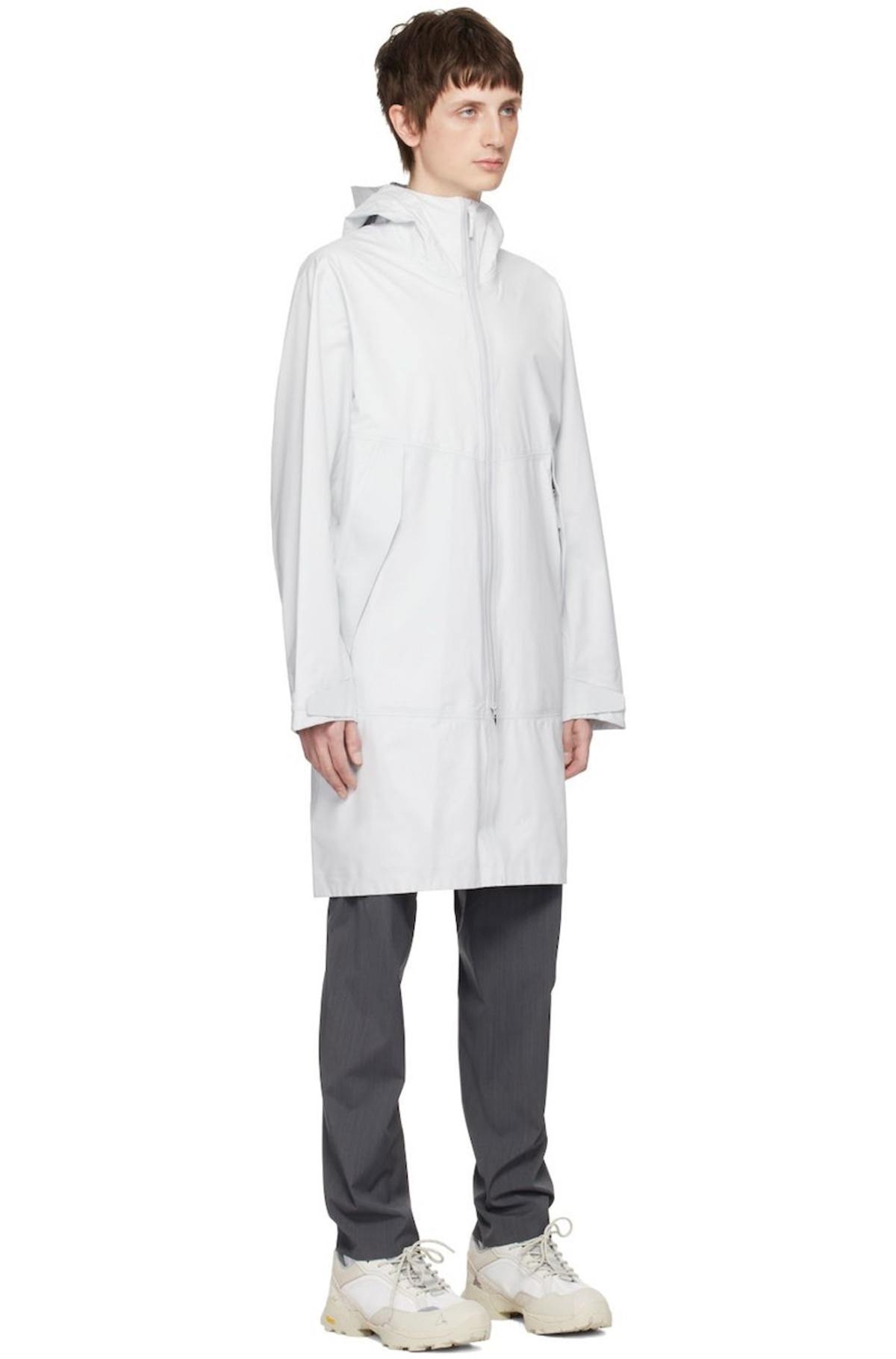 VEILANCE Monitor Coat - White | Garmentory