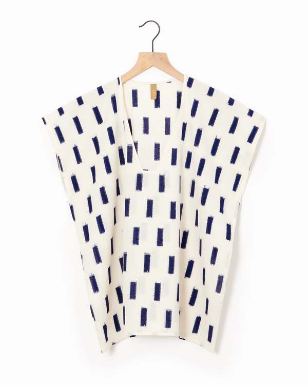 Two Ikat Top - White | Garmentory