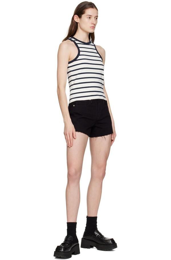 Frame Le Brigette Denim Shorts - Black | Garmentory