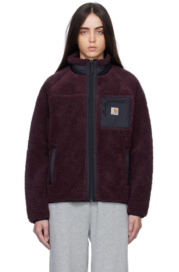 Carhartt Work In Progress Purple & Black Prentis Jacket - Dark plum ...