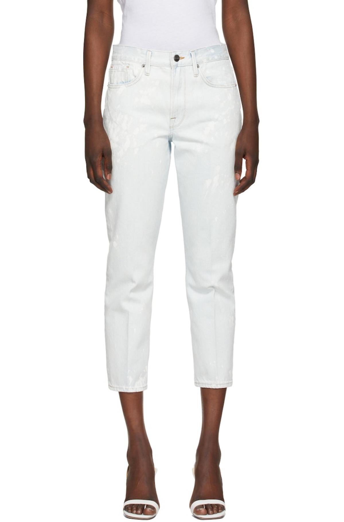 Frame Paint Le Piper Jeans - Blue | Garmentory