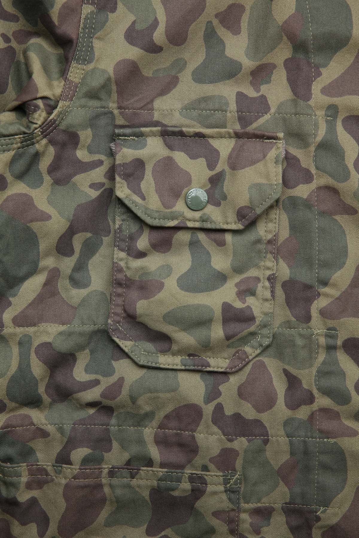 Engineered Garments X Totem FU Over Coverall Jacket - Olive Camo 6.5oz ...