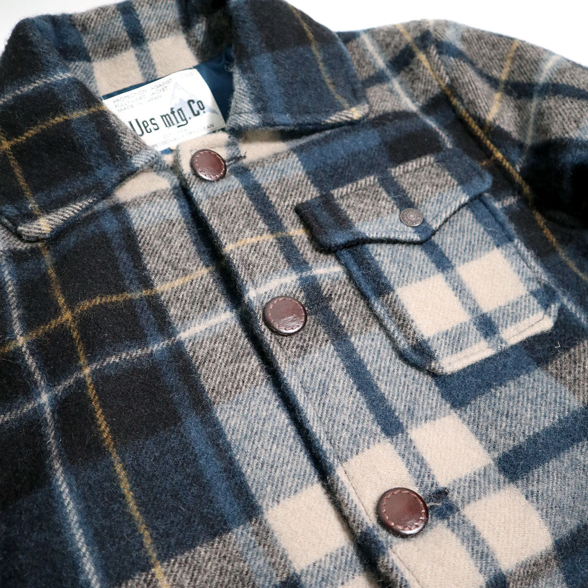 UES Wool Hunting Jacket - Navy | Garmentory