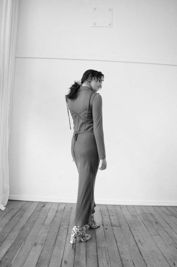 OVNA OVICH Cascade Slip Dress | Garmentory